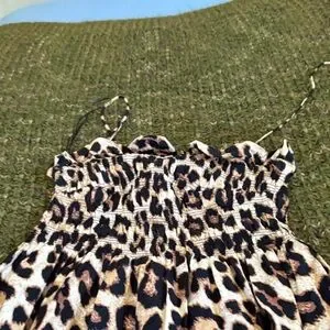 H&M | Dresses | Leopard Print Dress | Poshmark